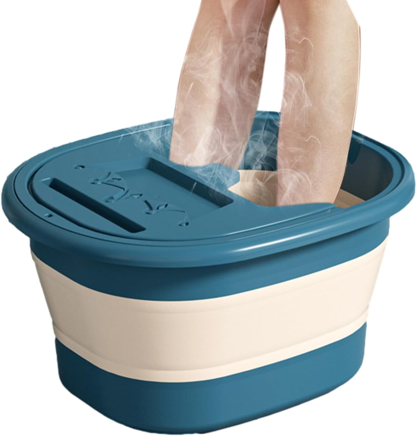 Foot Bath Basin Portable Soak Tub With Massage Acupoint Durable