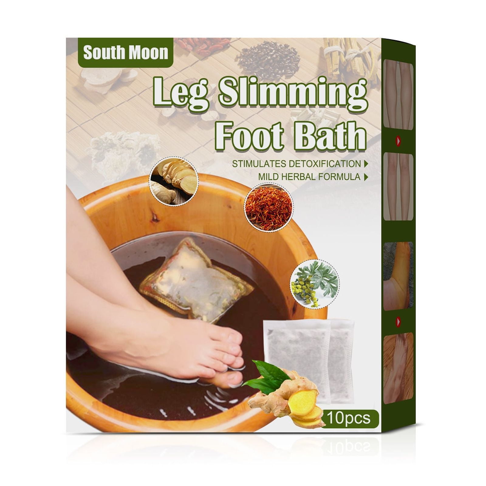 Foot Bath Kit reduces lymphoid vesicles Foot cleanser relieves leg ...