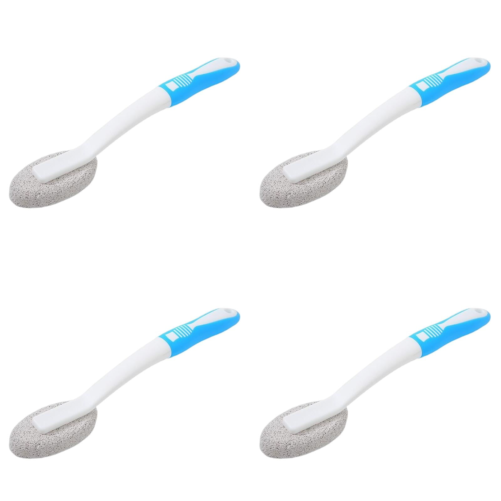 Foot Brush Pumice Scrub Exfoliating Cleaner Long Handle Dead Skin Cutin ...