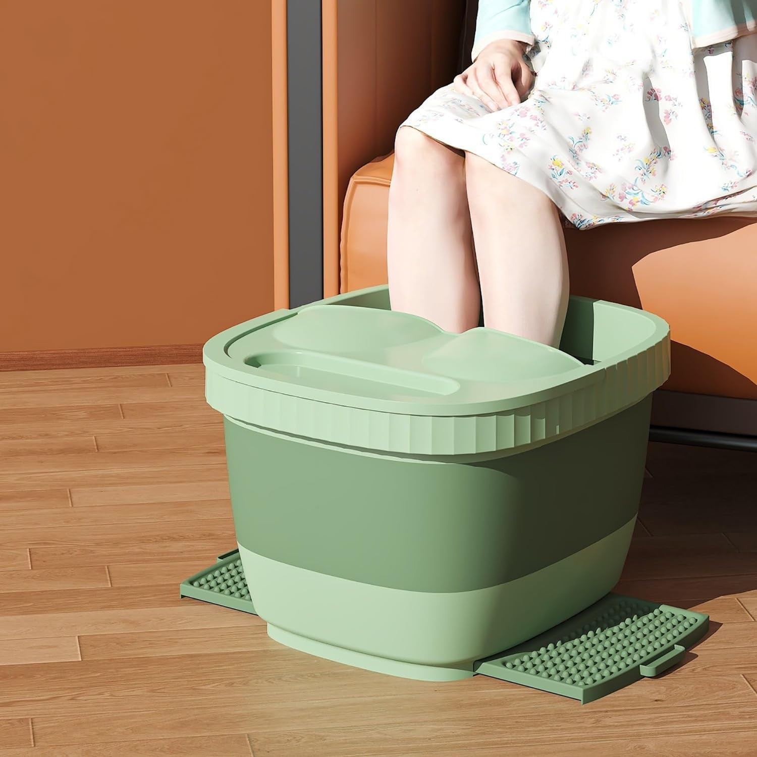 Foot Bucket for Soaking Feet Basin Collapsible Foot Bath Basin for ...