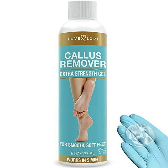 Love, Lori Foot Callus Remover Gel 6oz - Dead Skin Removal, Works with ...