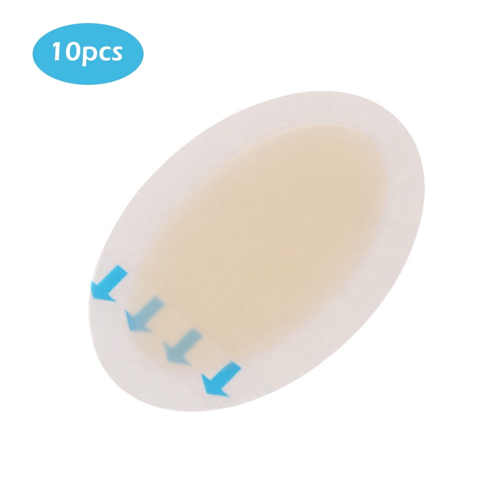 Foot Care Pedicure Heel Blister Bandages Adhesive Hydrocolloid Gel Heel ...