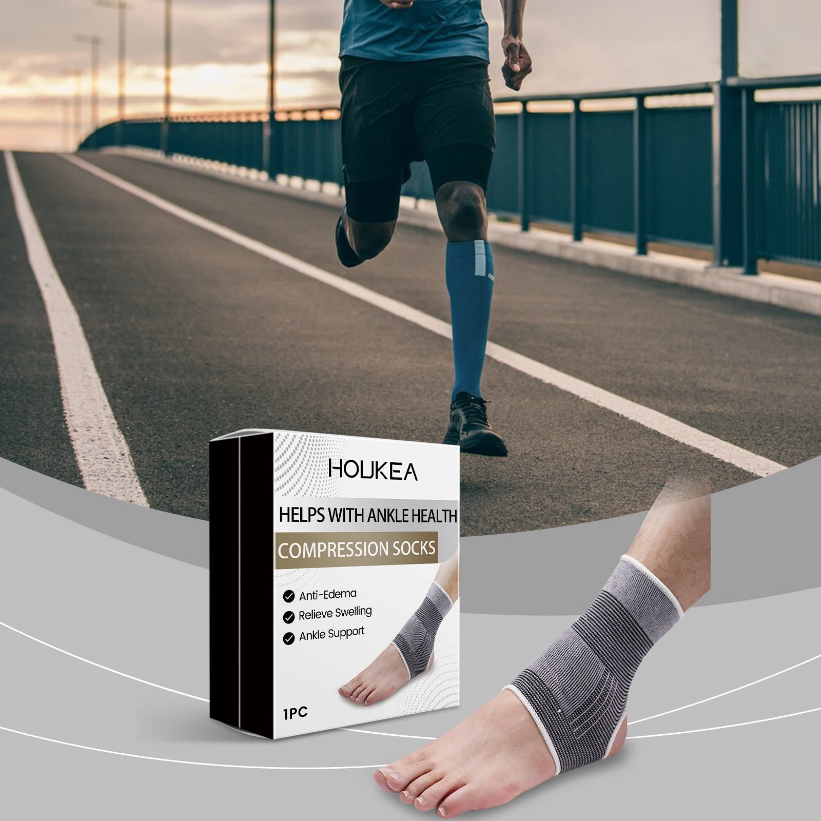 Foot Care Socks Daily Foot Care Relief Improve Foot Leg Discomfort ...