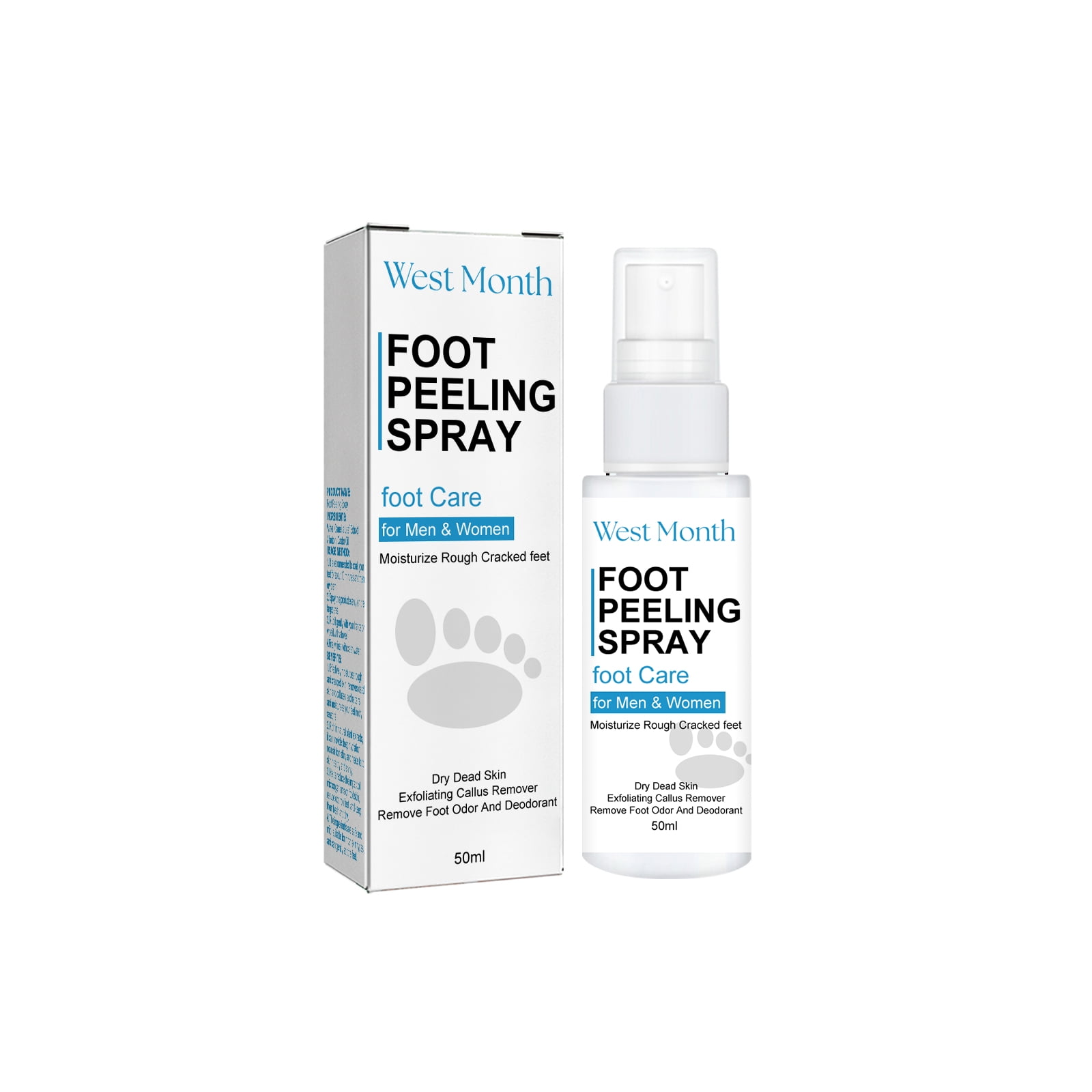 Foot Care Spray, Anti-Cracking Clean Beriberi Odor Moisturize Feet ...
