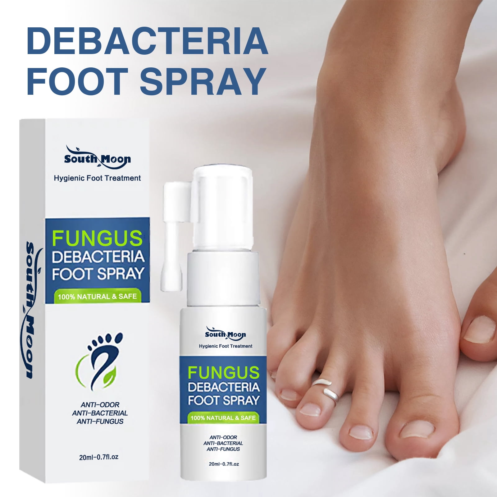 Foot Care Spray Odor Removal Repair Itchy Dry Skin Peeling Moisturizing ...