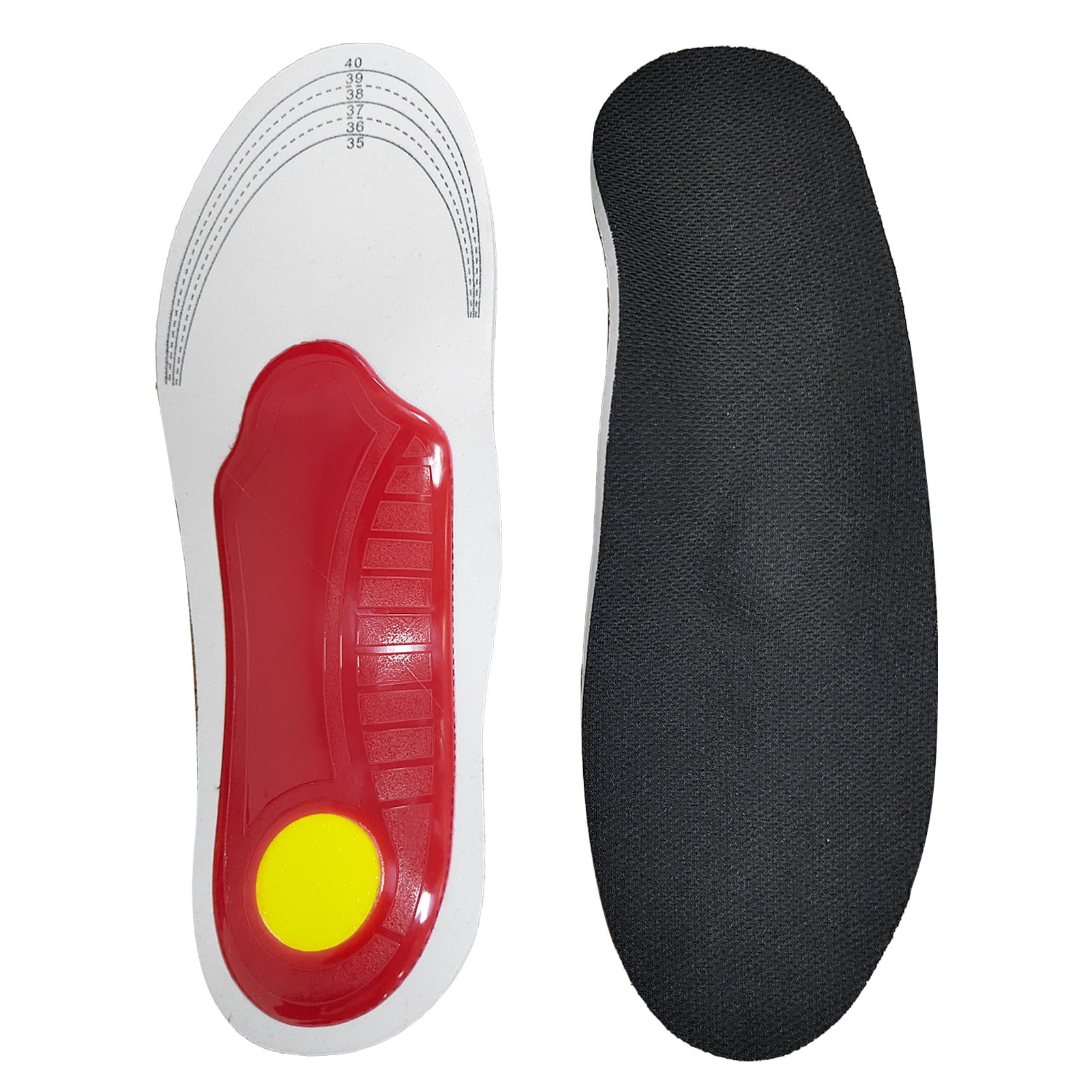 Foot Corrective Insoles Cuttable Reduce Pressure Arch Supports Orthotic ...