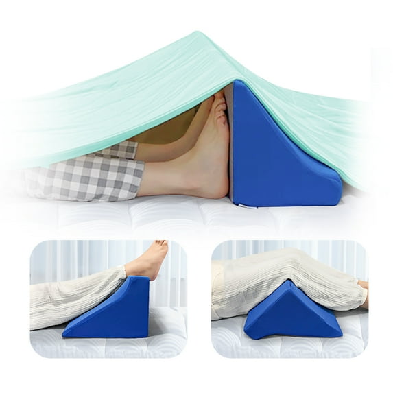 Foot Elevation Wedge for Bed - Foam Block Support for Foot, Knee, Ankle ...