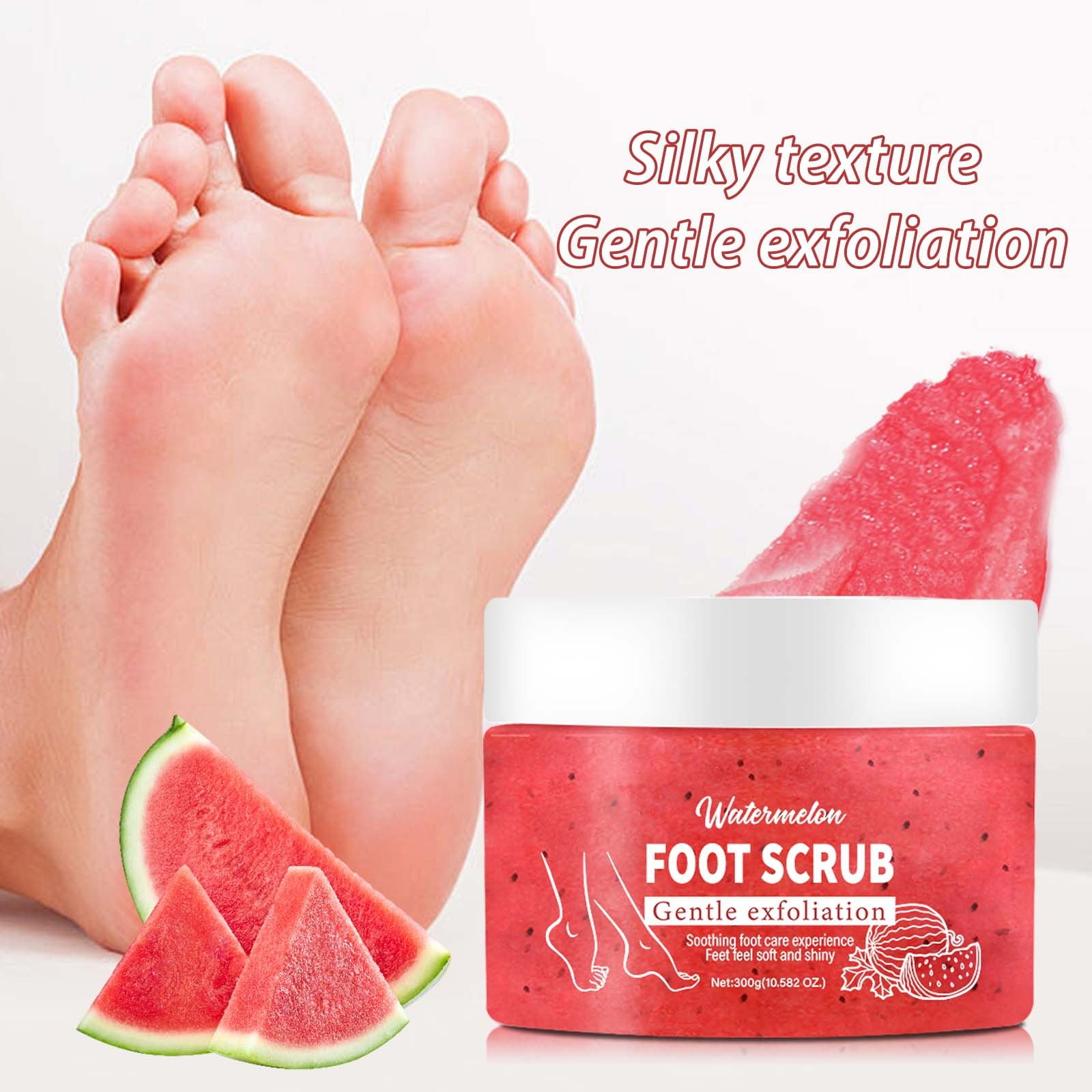 Foot Exfoliating Scrub, Intensive Hydration & Renewal, Fruit-Packed ...