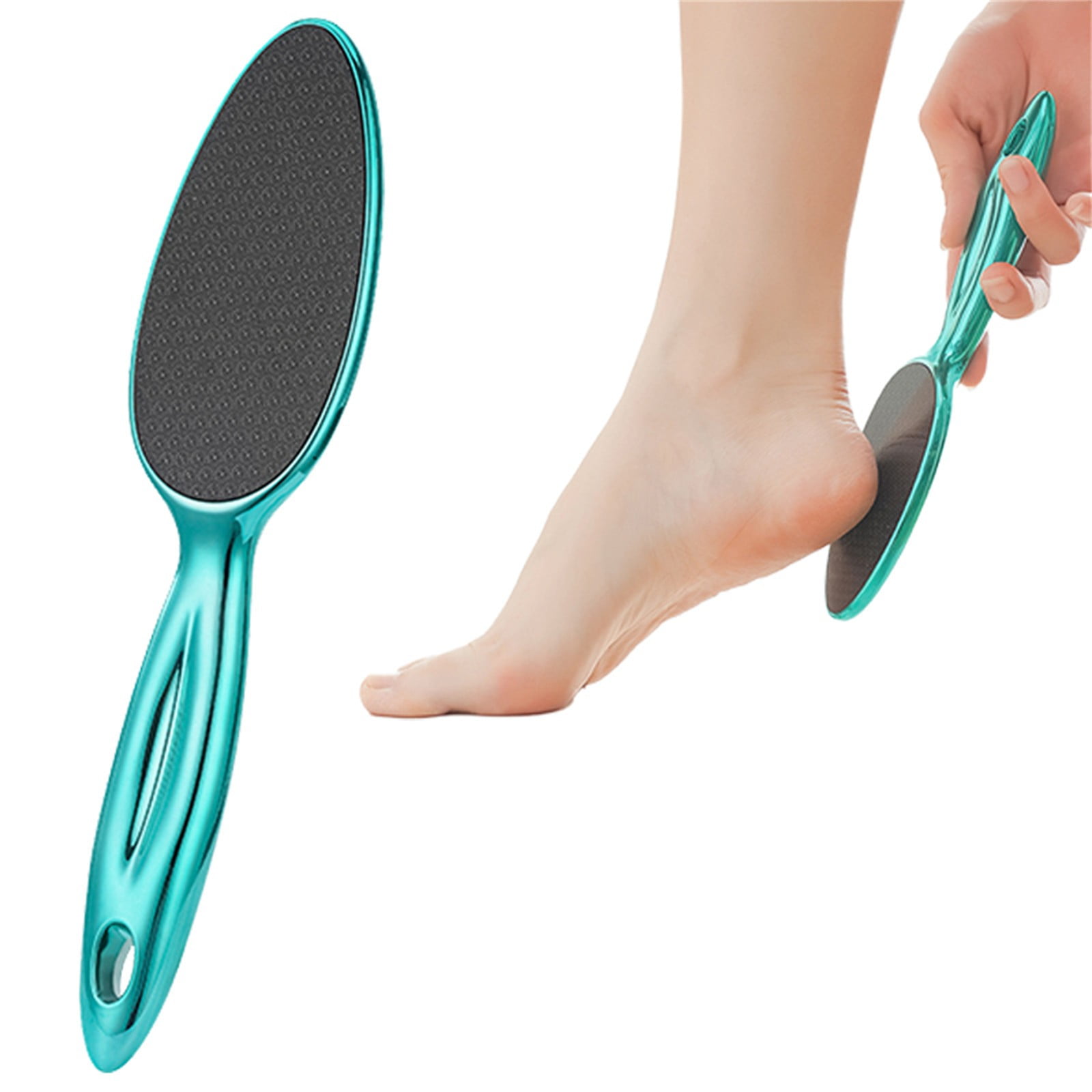 Foot File Callus Remover Heel Grater Wooden Handle Foot Scrubber ...