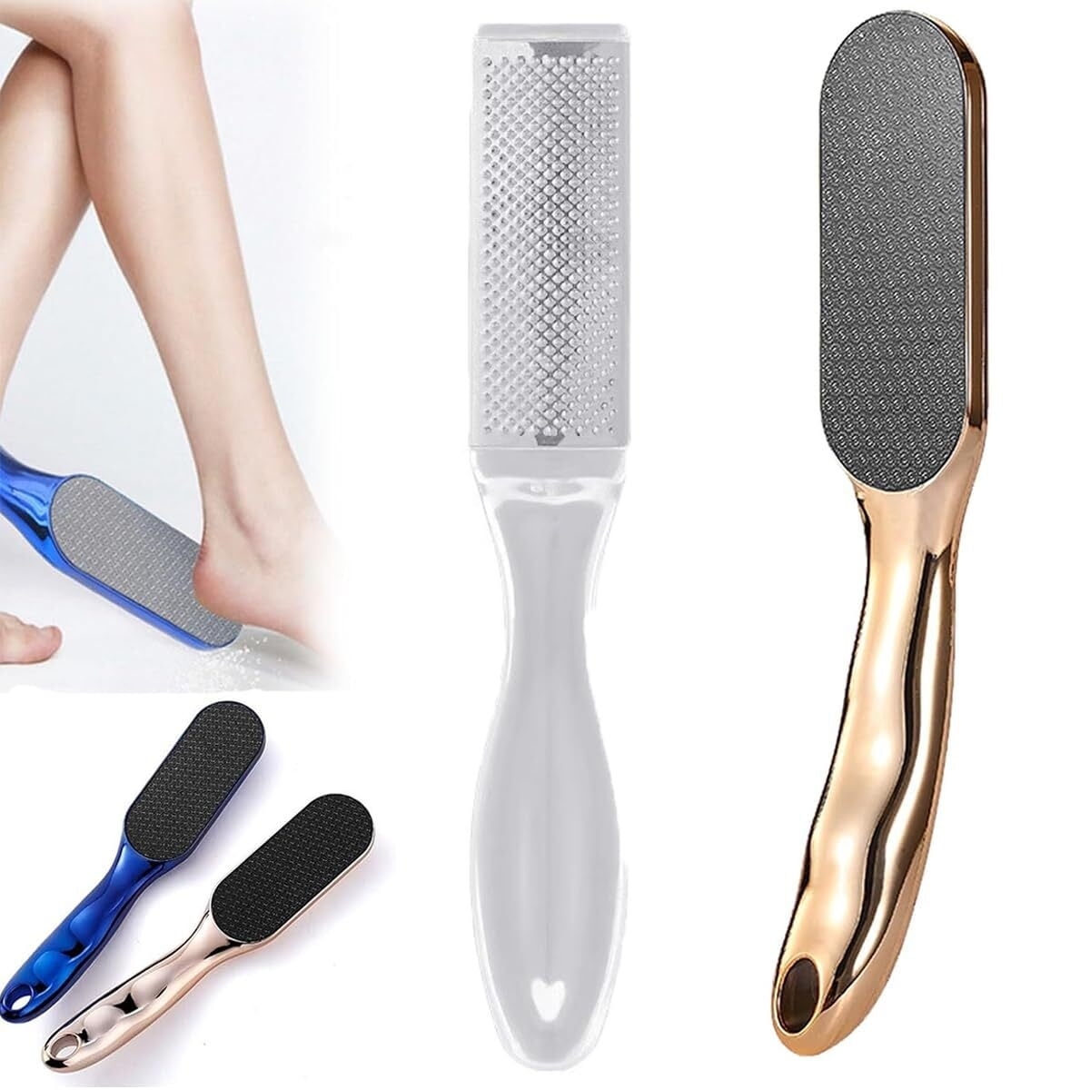 Foot File, Foot File, Nano Glass Foot File with Non-Slip Ergonomic ...