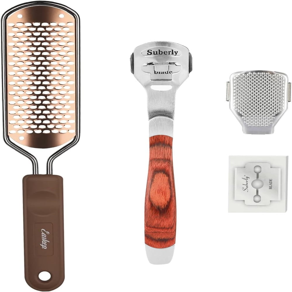 Foot File Foot Scrubber Pedicure - Callus Remover for Feet Professional ...