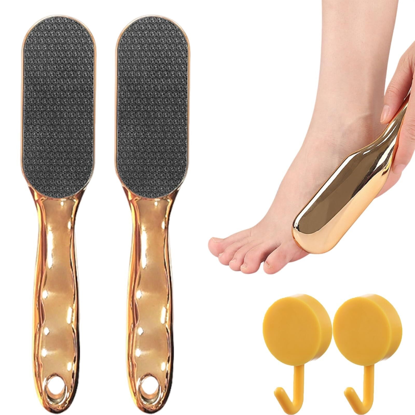 Foot File - Hard Skin Remover Nano Glass Foot File, Foot Callus Remover ...