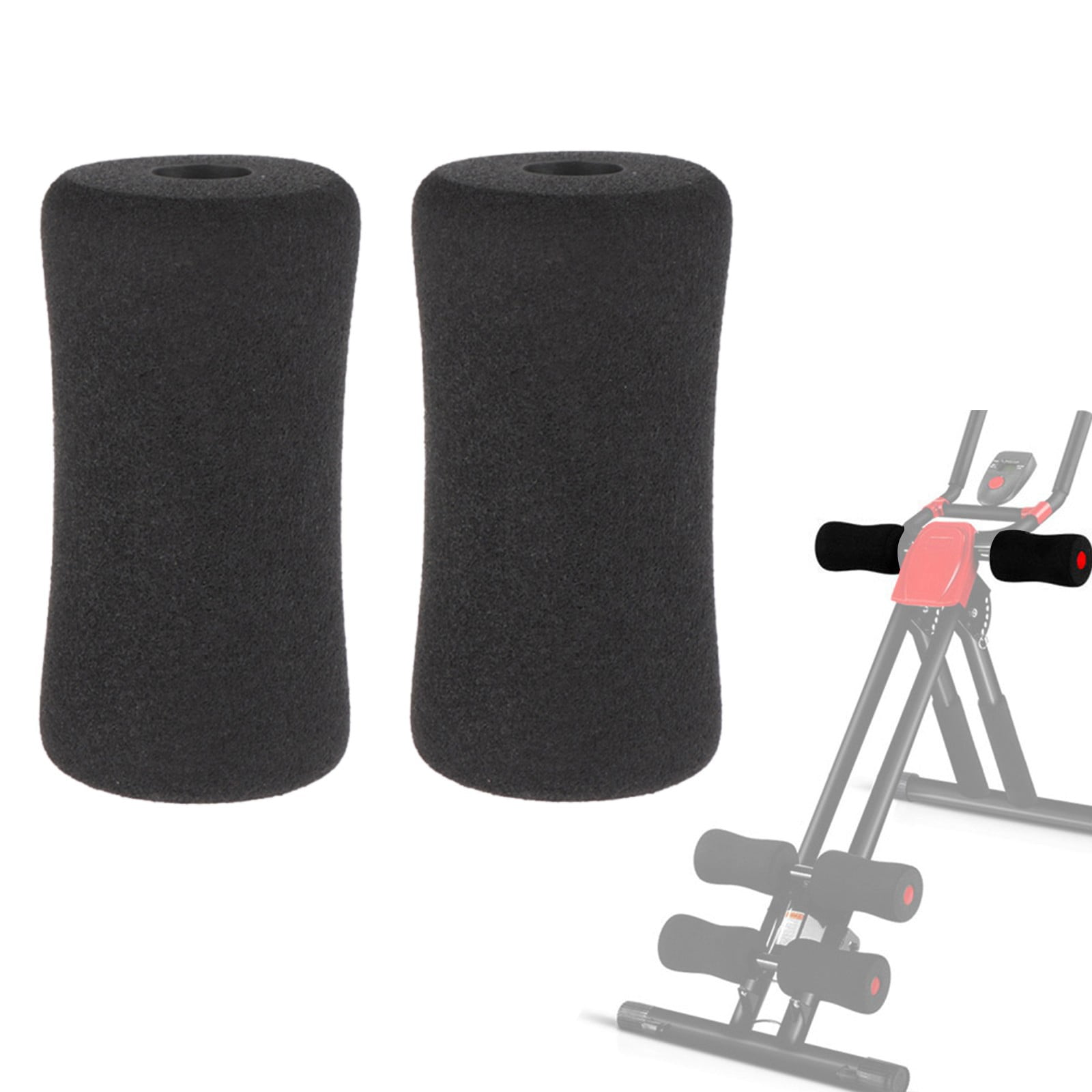 Foot Foam Pads Rollers Replacement for Leg Extension for Weight Bench ...