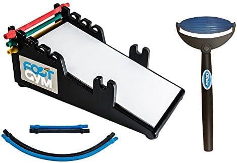 Foot Gym Pro All-in-One Foot Exerciser with Foot Massage Roller for ...