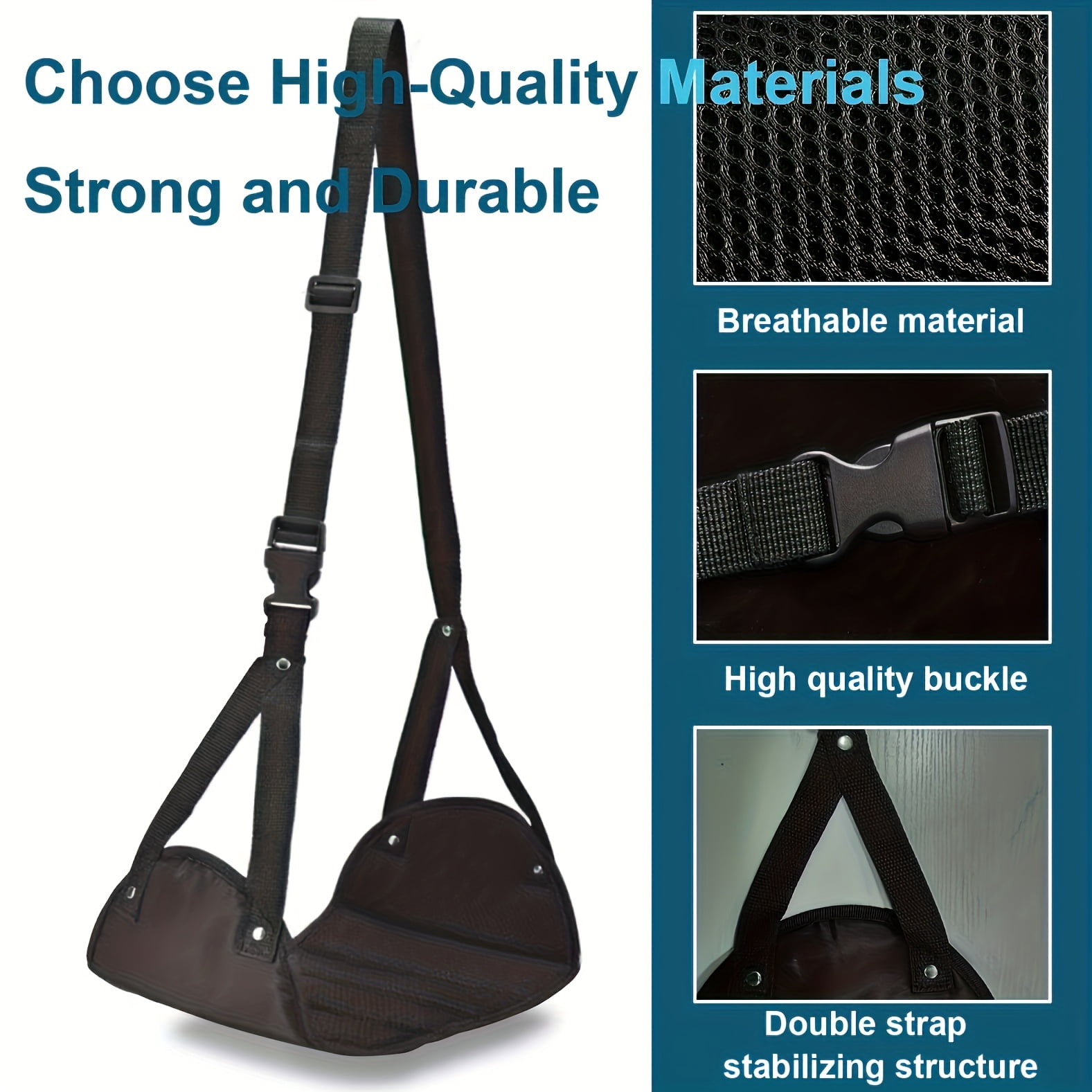 A Foot Hammock for Airplanes, Footrest, Travel Footrest for Flights ...