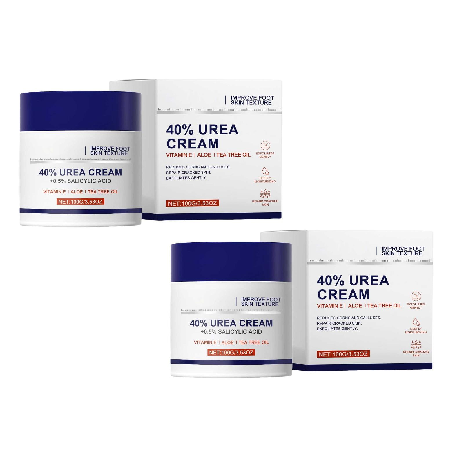 Foot Hand Moisturizer with 40% Urea Repairs Heel Fissures Naturally ...