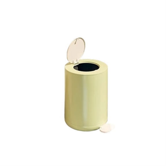 Foot Hand Press Type Trash Can Household Light Luxury Bathroom Toilet ...