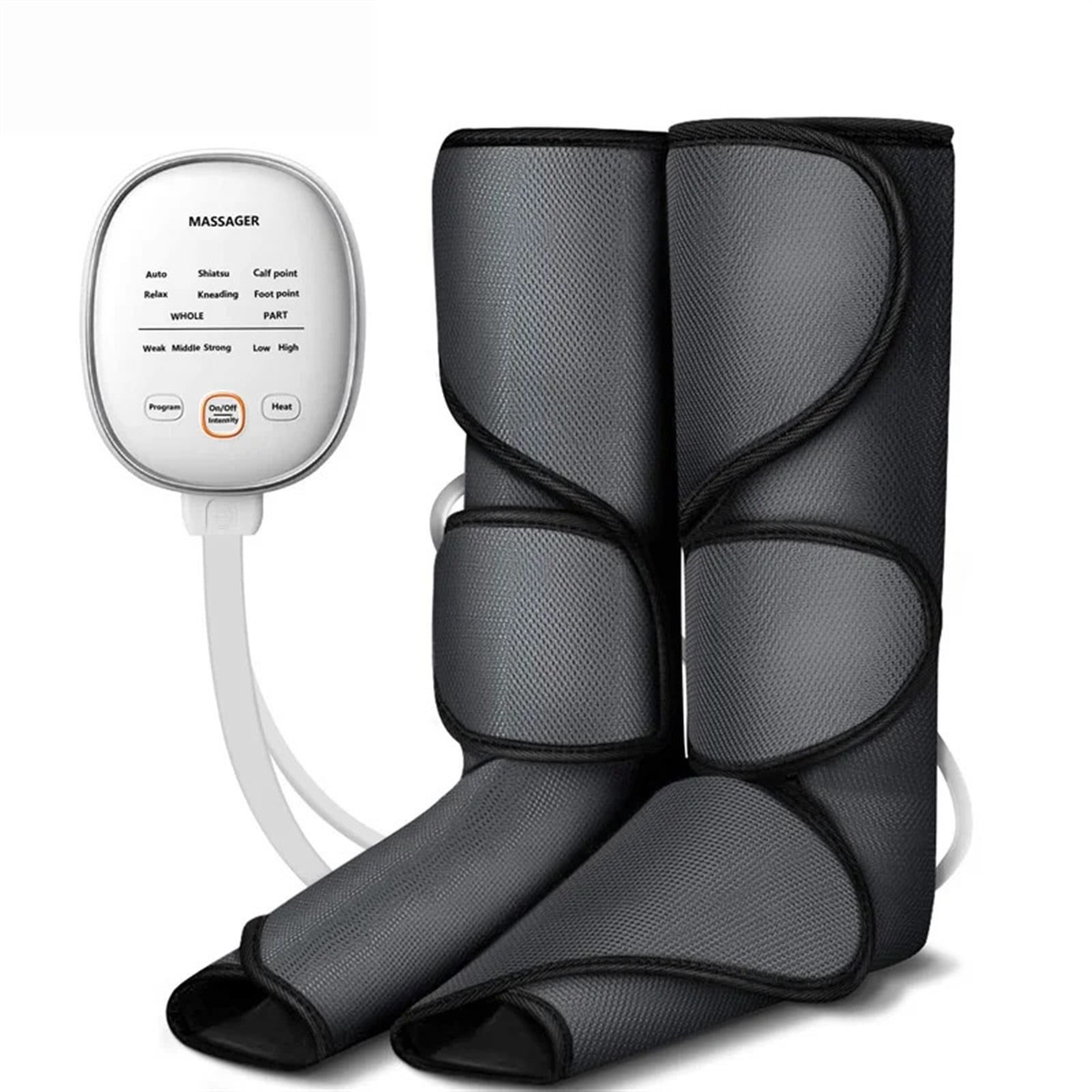 Foot Legs Air Compression Massager Calf Wraps Massage for Circulation ...