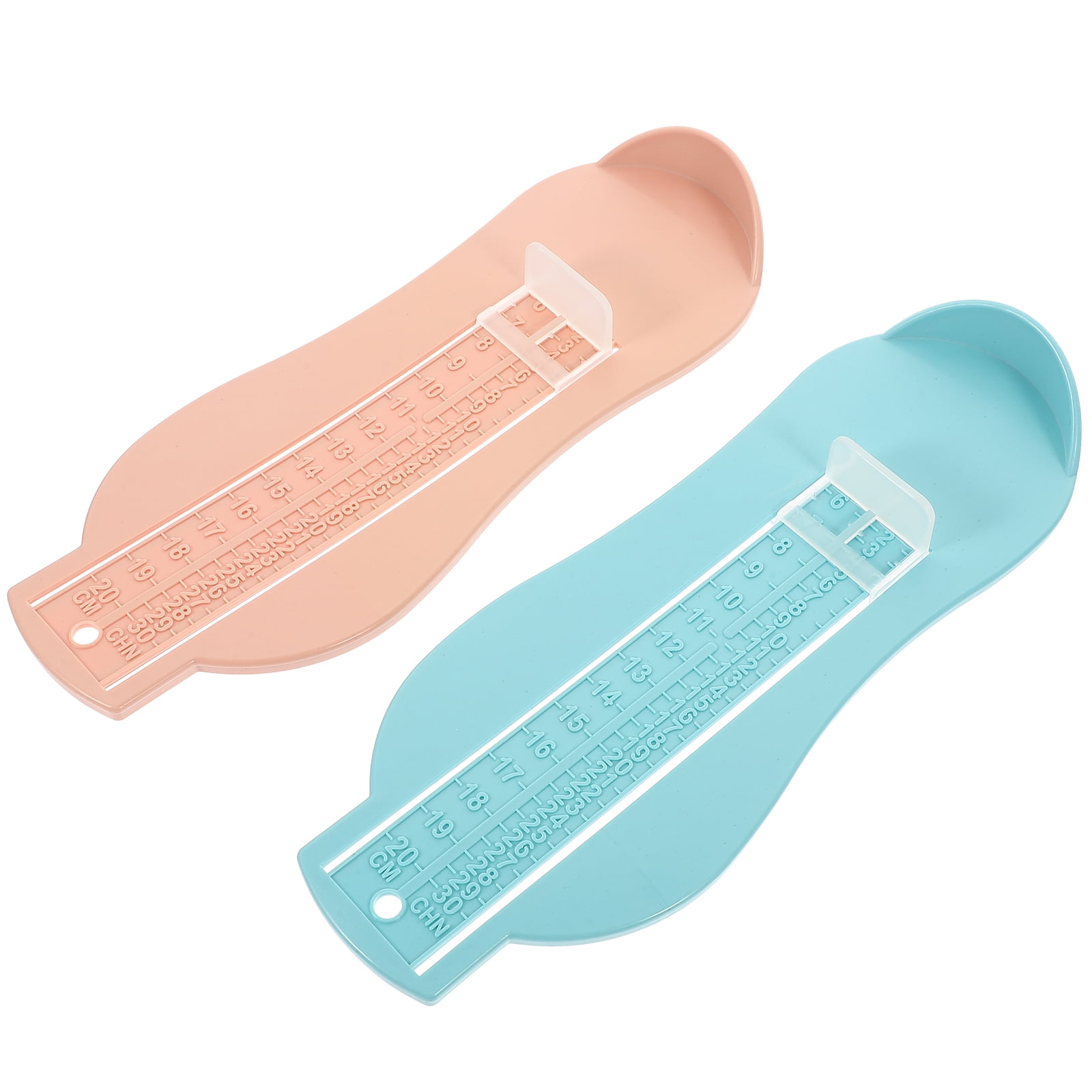 Foot Length Measuring Device Ruler with Size Chart Shoes Measurement ...
