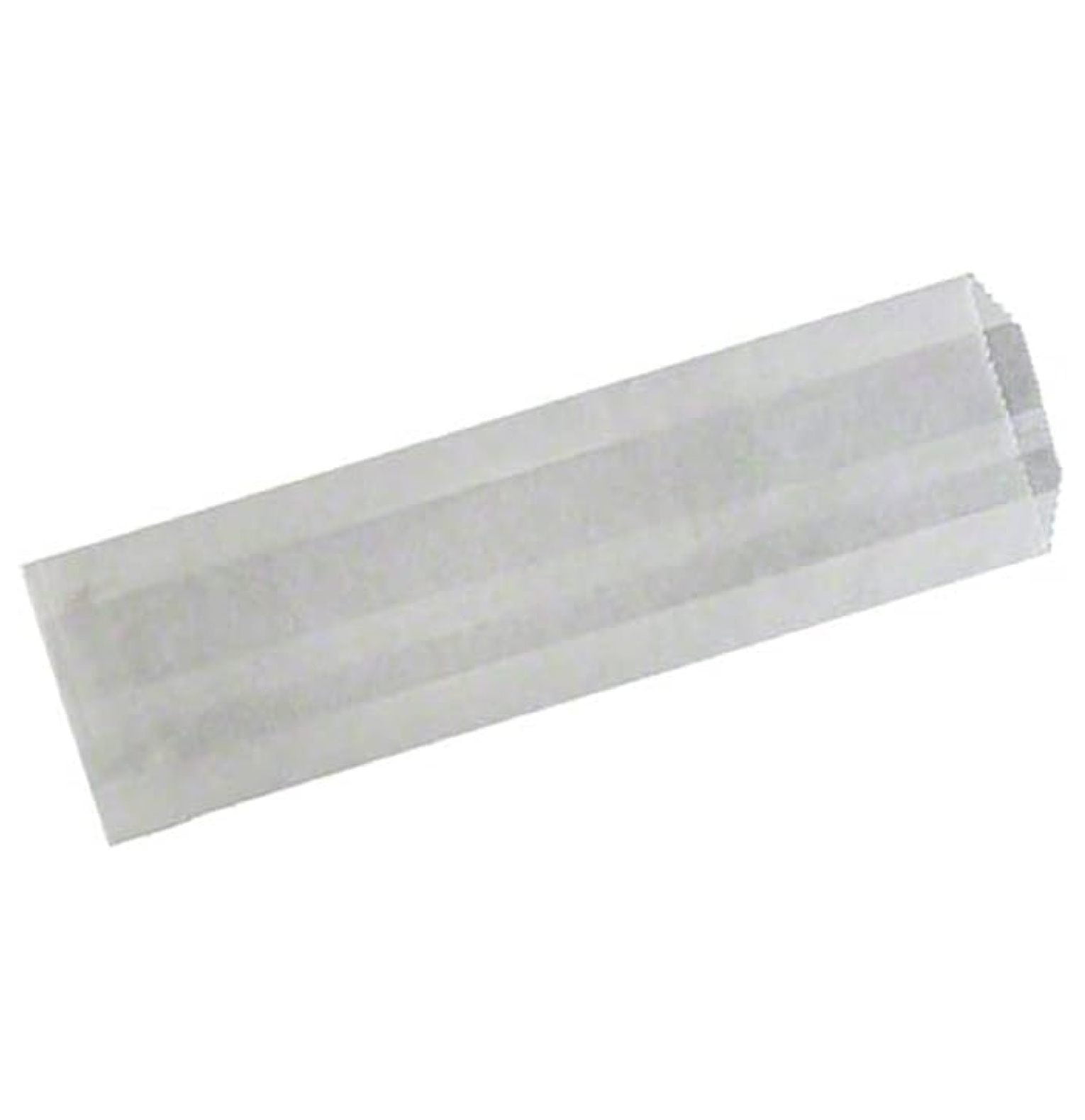 Foot Long Hot Dog Bags - 1000 Count - 3.5 x 1.5 x 12 Inch - White Paper ...