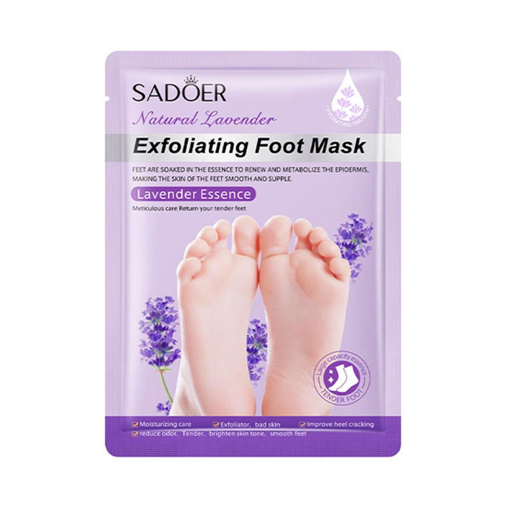Foot Mask Exfoliating Foot Mask Dead Skin Pedicure Removal Scrubbing ...