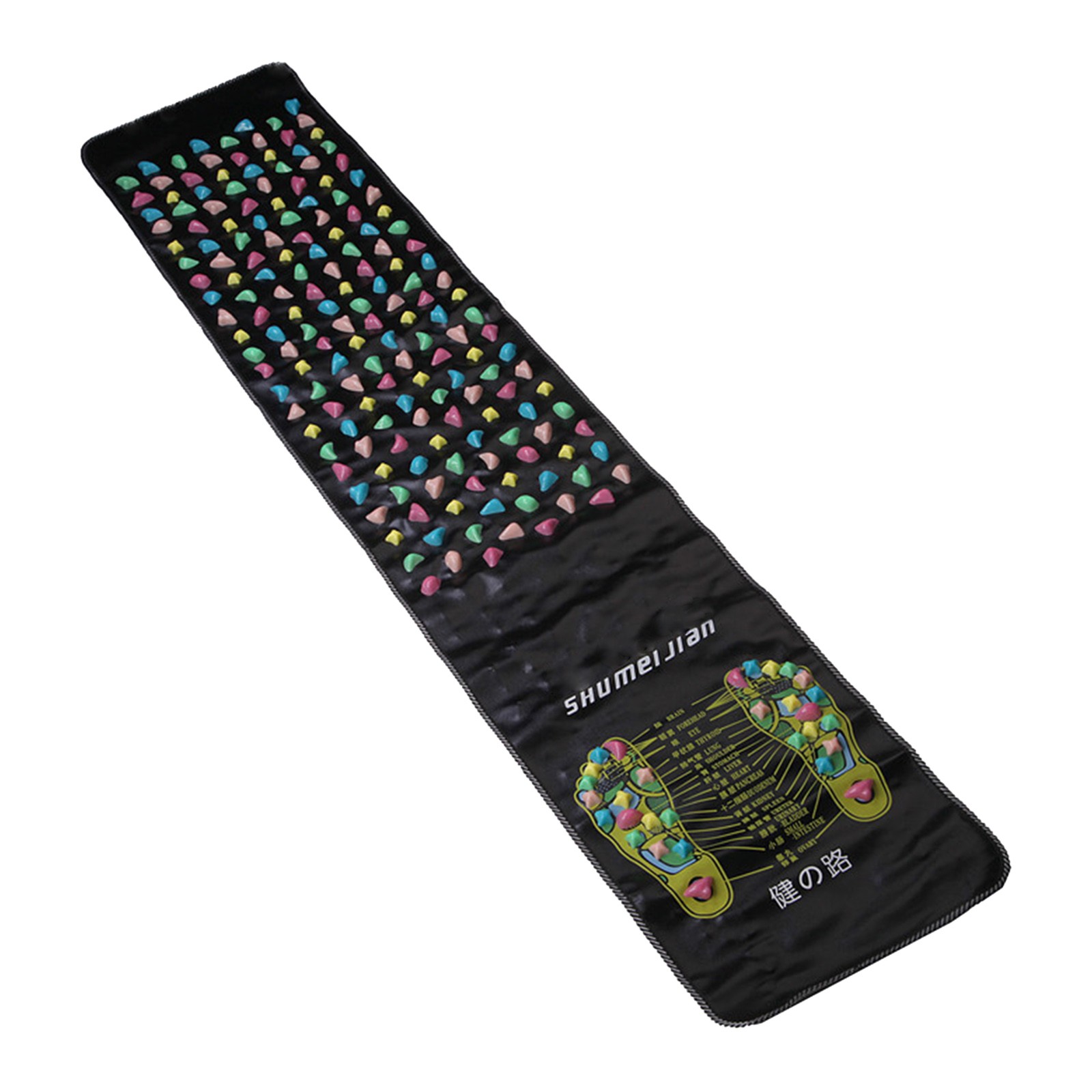 Foot Massage Mat Reflexology Walk Stone Road Foot Massage Acupoint Mat ...