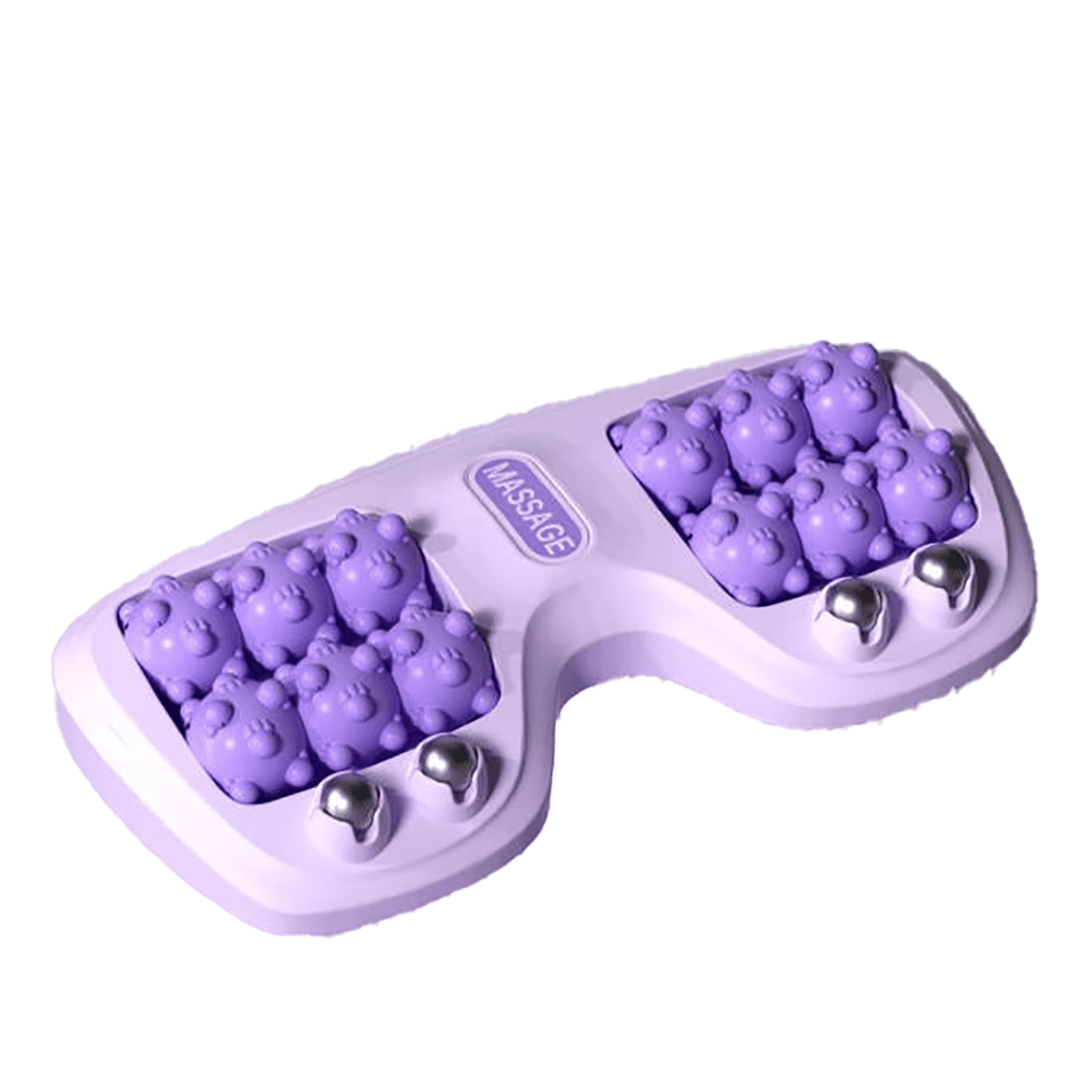 Foot Massage Roller for Plantar Fasciitis Relief, 12-Roller Acupoint ...