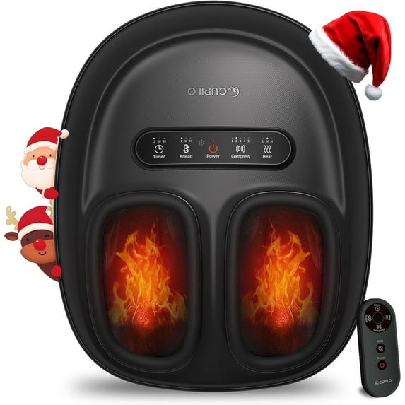 Foot Massager with Heat, Shiatsu Feet Massager with Remote, Adjustable ...