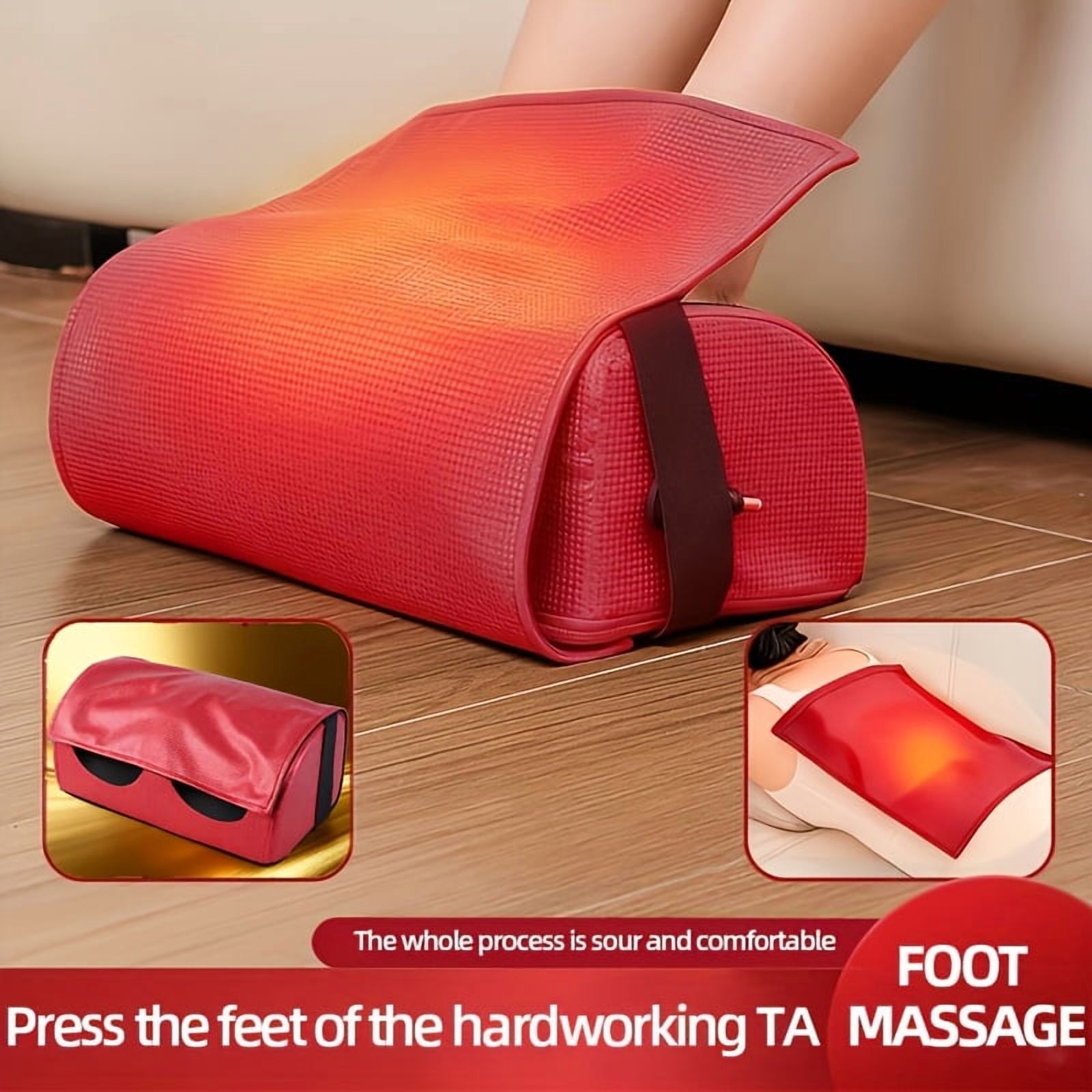 Foot Massager With Heat And Vibration Shiatsu Kneading And Compression 1405
