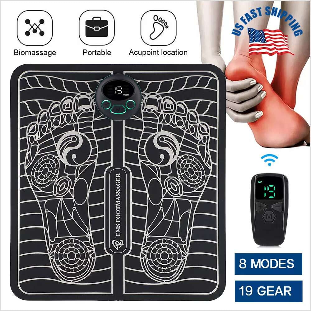 Foot Massager Leg Reshaping Electric Deep Kneading Muscle Pain ...