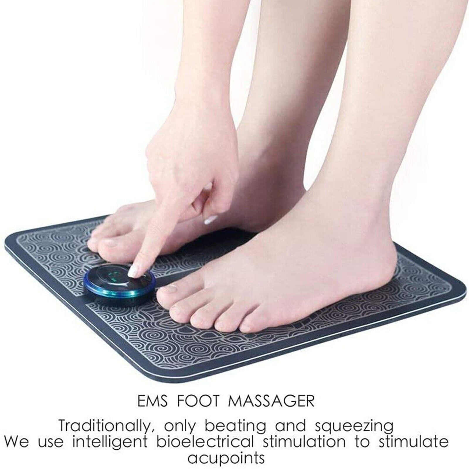 Foot Massager Leg Reshaping Electric Deep Kneading Muscle Pain Relax ...