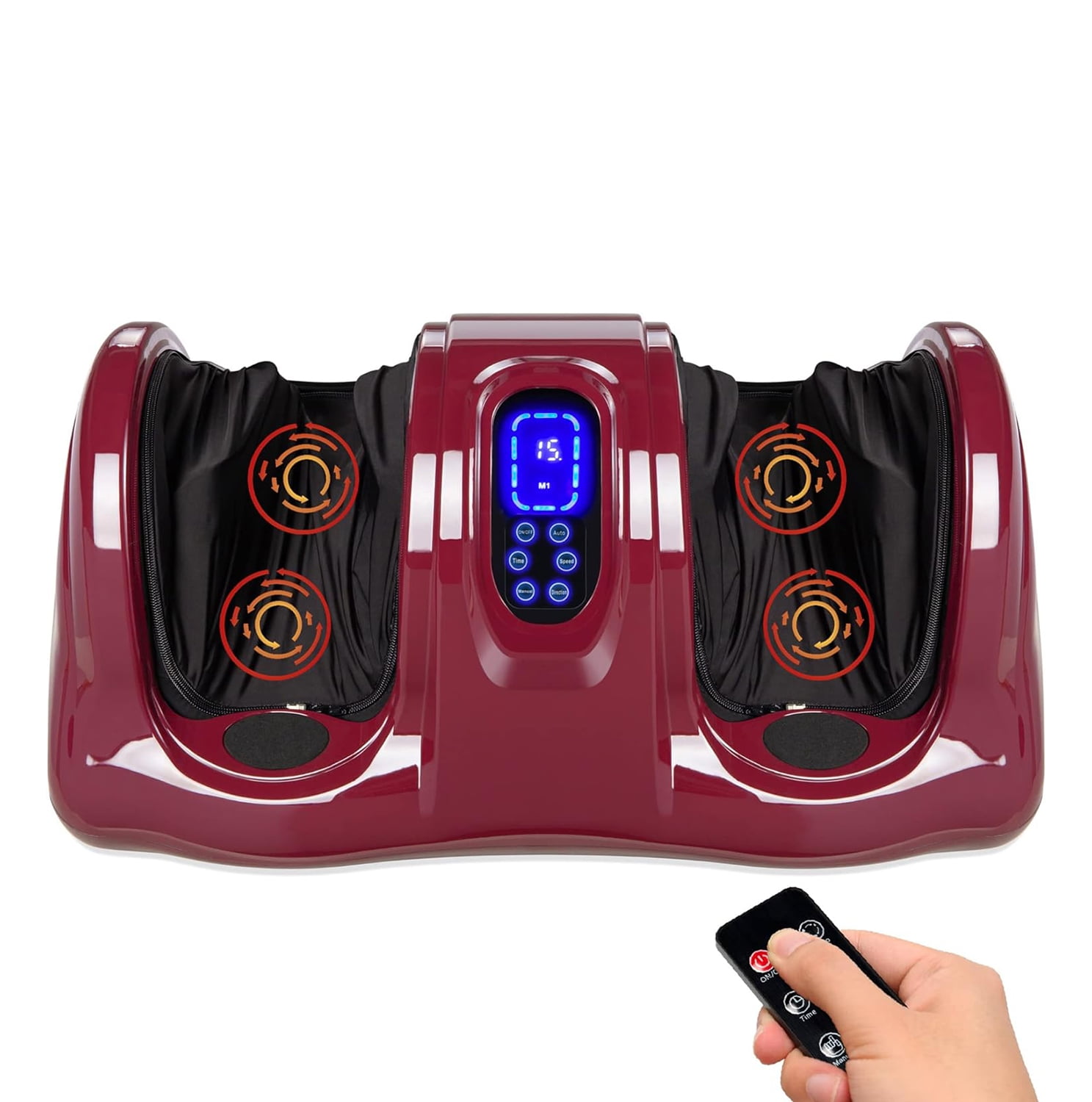 Foot Massager Machine, Premium Shiatsu Foot Massager with Screen and ...