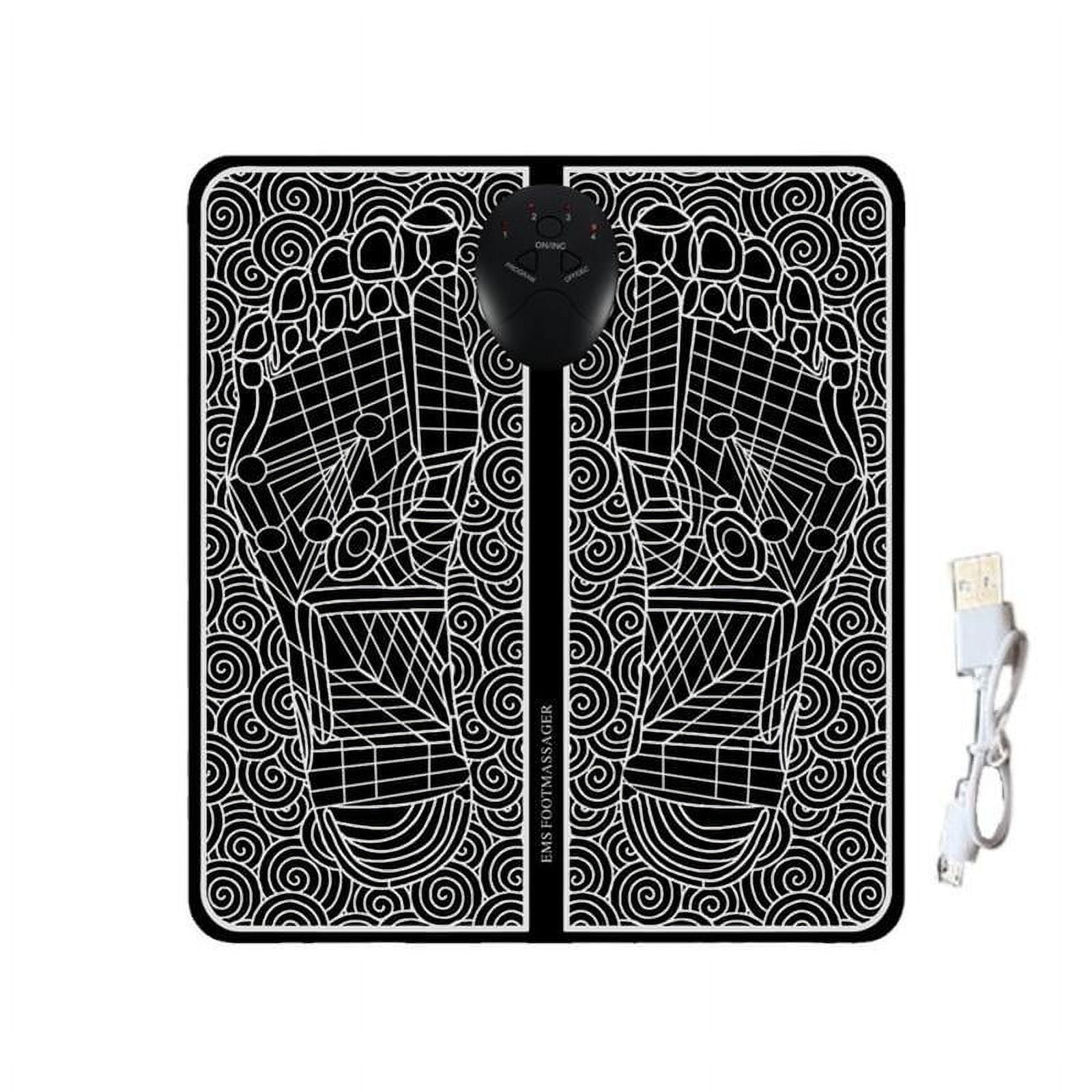 Foot Massager Mat Electric Pad Feet Blood Muscle Circulation √ W6G7 ...