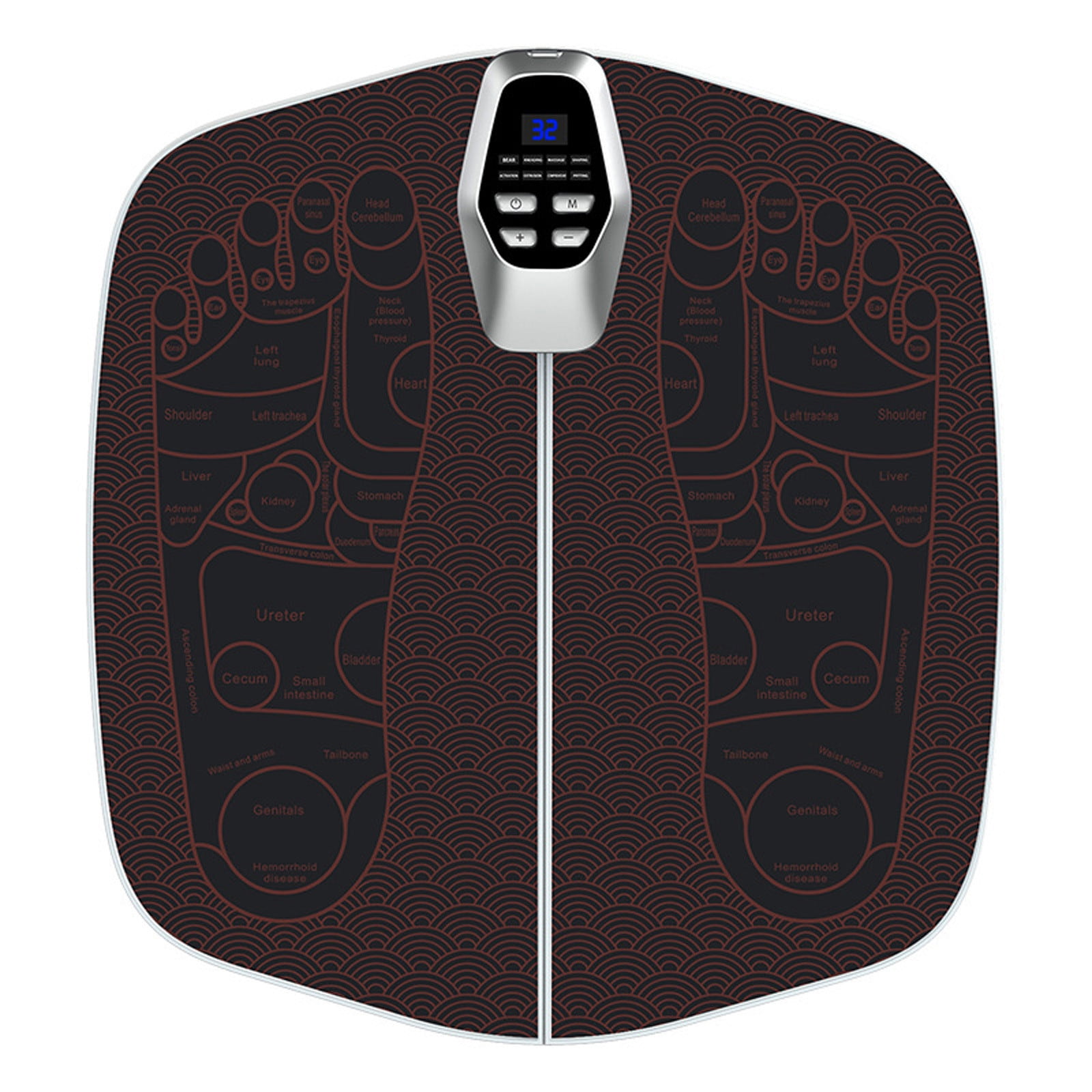 Foot Massager Mat for Neuropathy, EMS Foot Massager for Circulation and ...