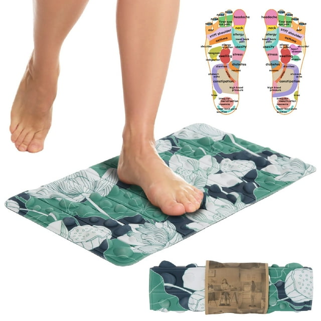Foot Massager Mat | Relieve Foot Pain Plantar Fasciitis Heel Arch Pain ...