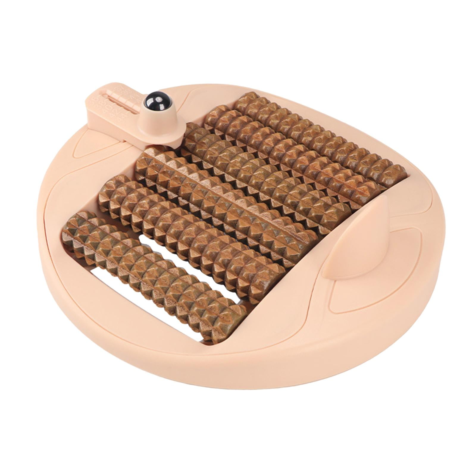Foot Massager Roller Heel Relaxation Portable Wood Construction for ...