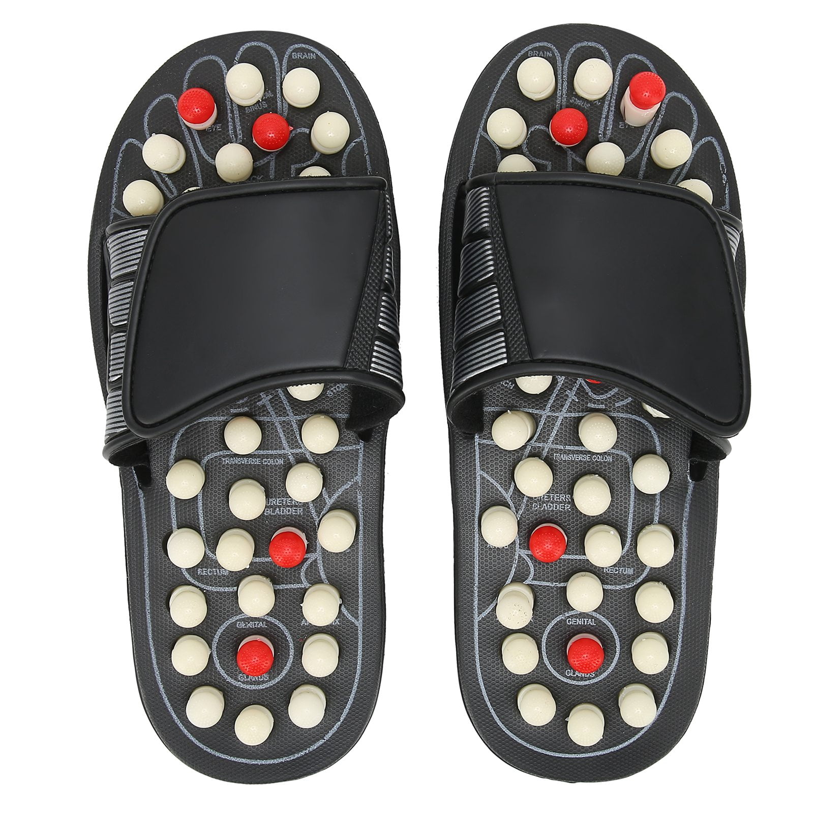 Foot Massager Slippers Outdoor Reflexology Sandals Stress Relief ...