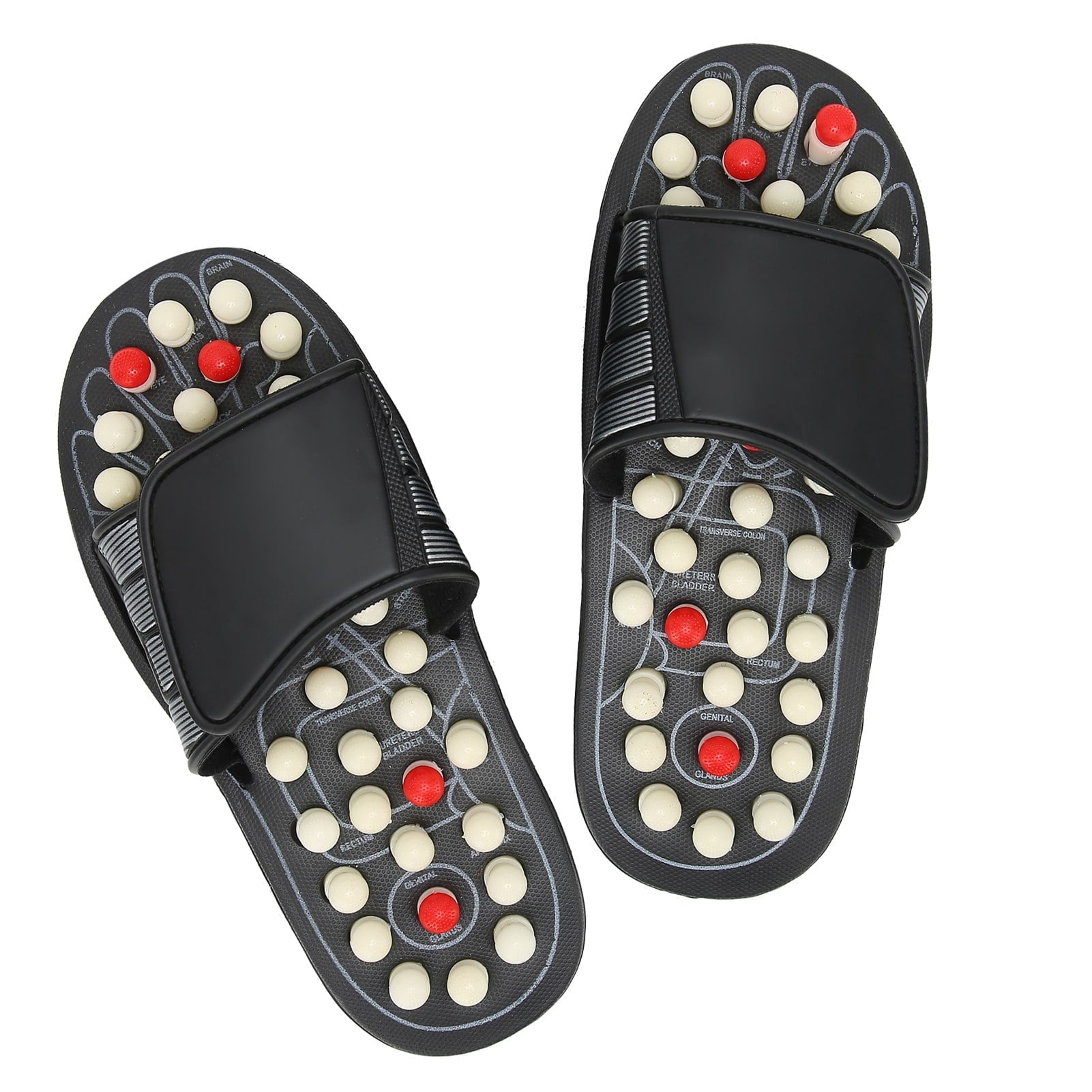 Foot Massager Slippers, Plastic Acupressure Slipper Foot with ...
