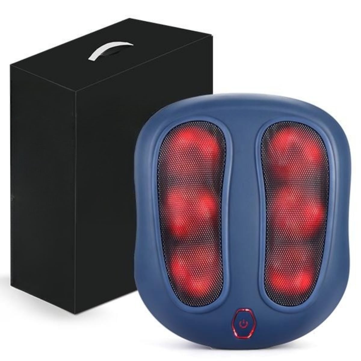 Foot Massager with Heat, Shiatsu Heated Electric Kneading Foot Massager ...