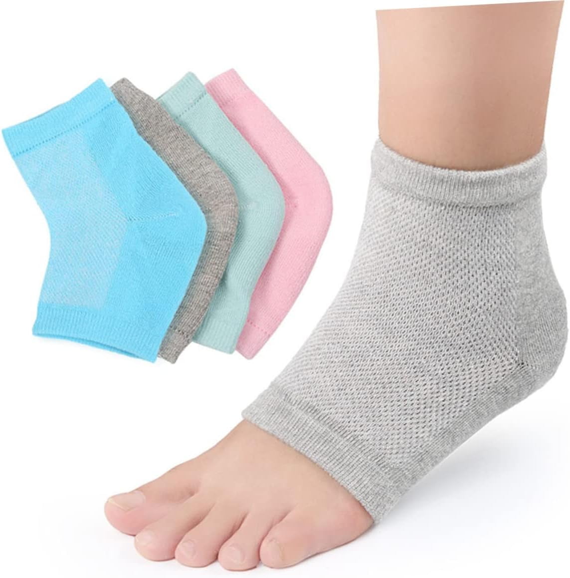 Foot Moisturizing Socks Mesh Socks for Women Foot Protectors for Feet ...