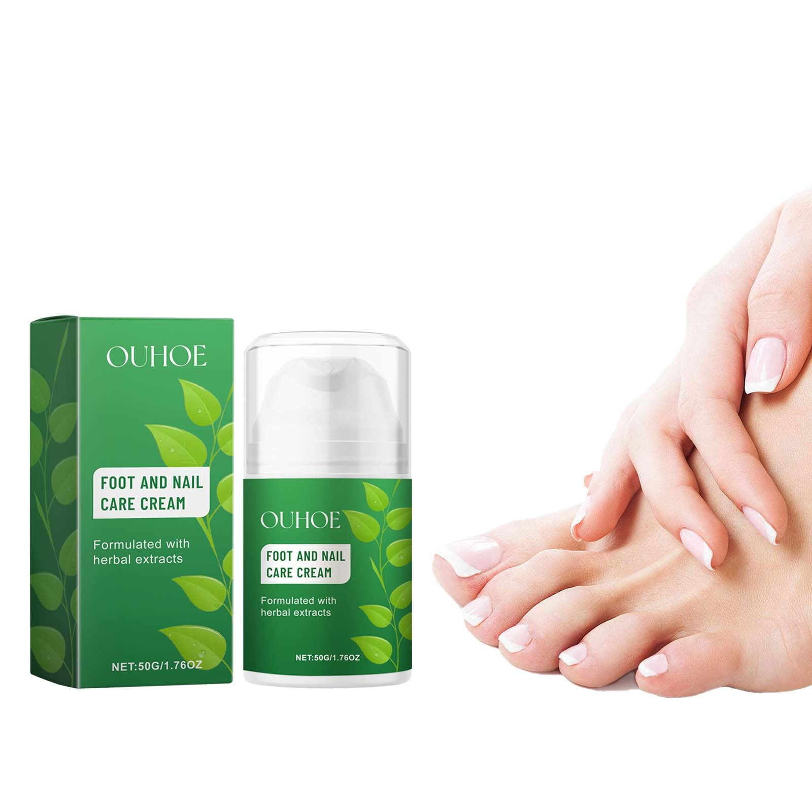 Foot Nail Care Cream, Tea Tree Nail Strengthening Lotion, Foot Care ...