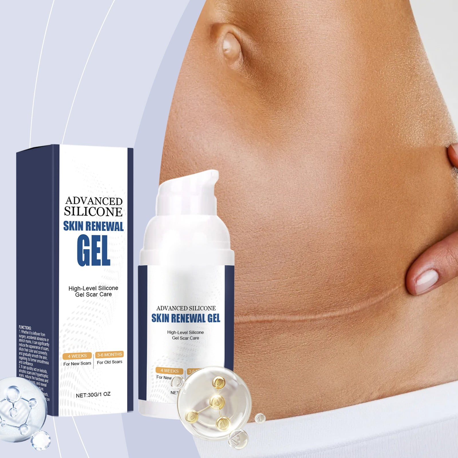 Foot Nursing Advanced Silicone Skin Gel Gentle Moisturizing And ...