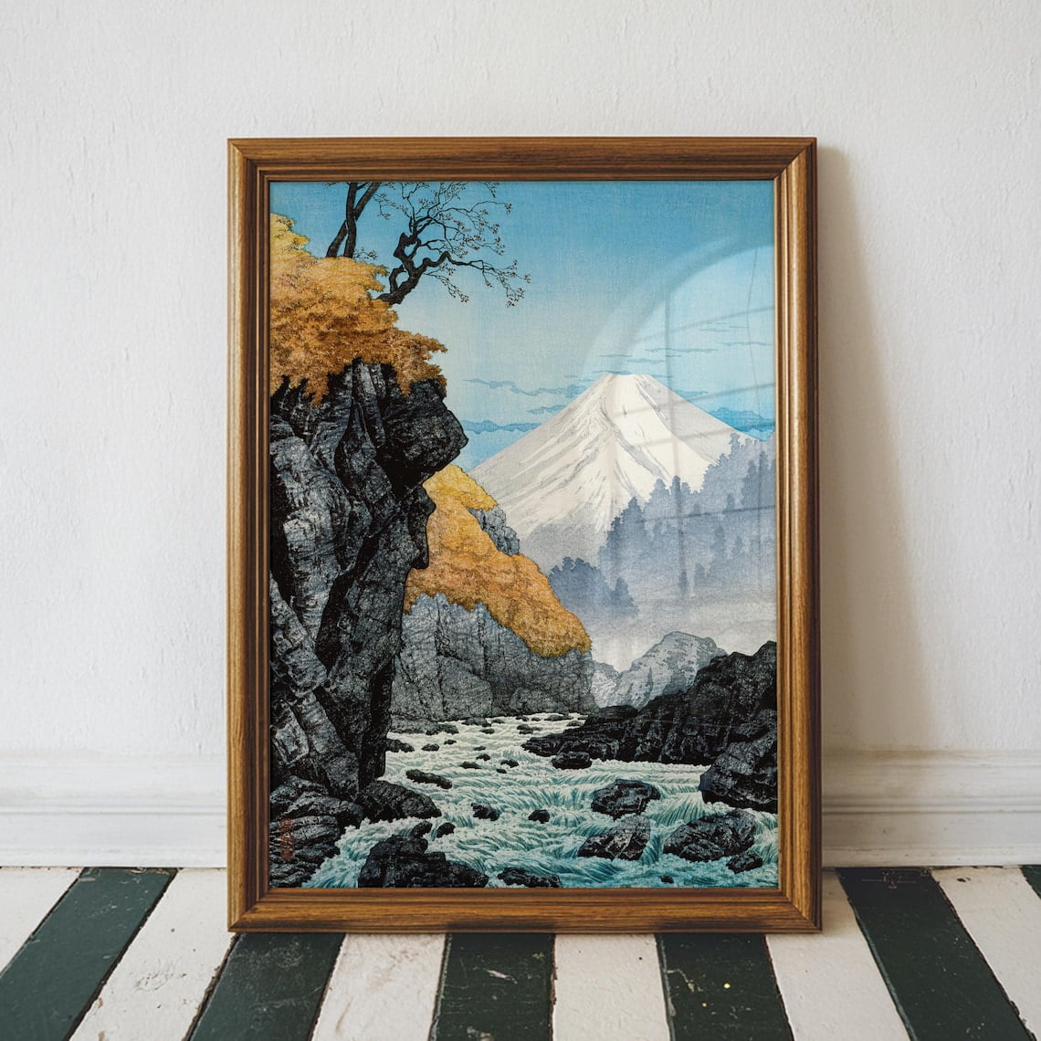Foot Of Mount Ashitaka, Hiroaki Takahashi, Japanese Wall Art, Wall ...