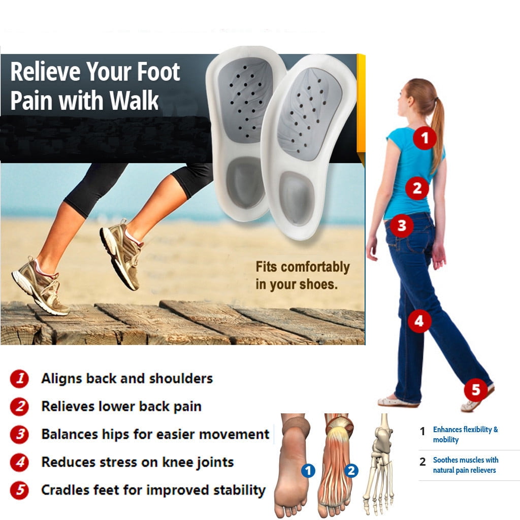 Foot Orthosis Orthotics - Foot Orthotics Walk Platinum, Advanced ...