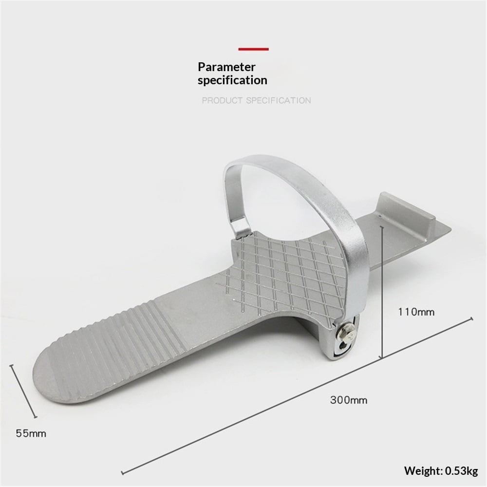 Foot Panel Lifter, Aluminum Alloy Door Lifter Tool, for Drywall Install ...