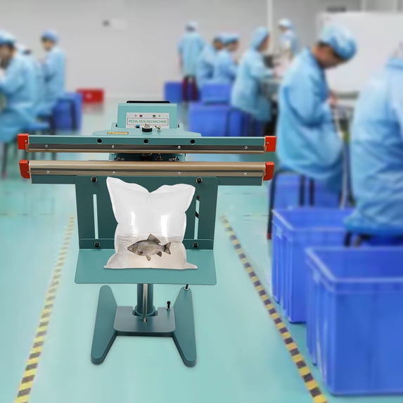Foot Pedal Heat Sealing Machine Impulse Sealer Plastic Bag Sealing ...