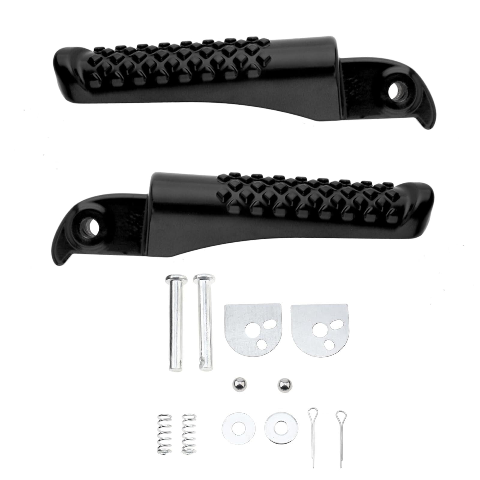 Foot Pedal Kit, Aluminum Alloy Mini Bike Foot Pegs Fit for Coleman ...