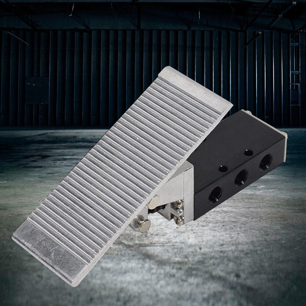 Foot Pedal Operated Control Valve 2 Position 5 Port G3/8" Air Pneumatic ...