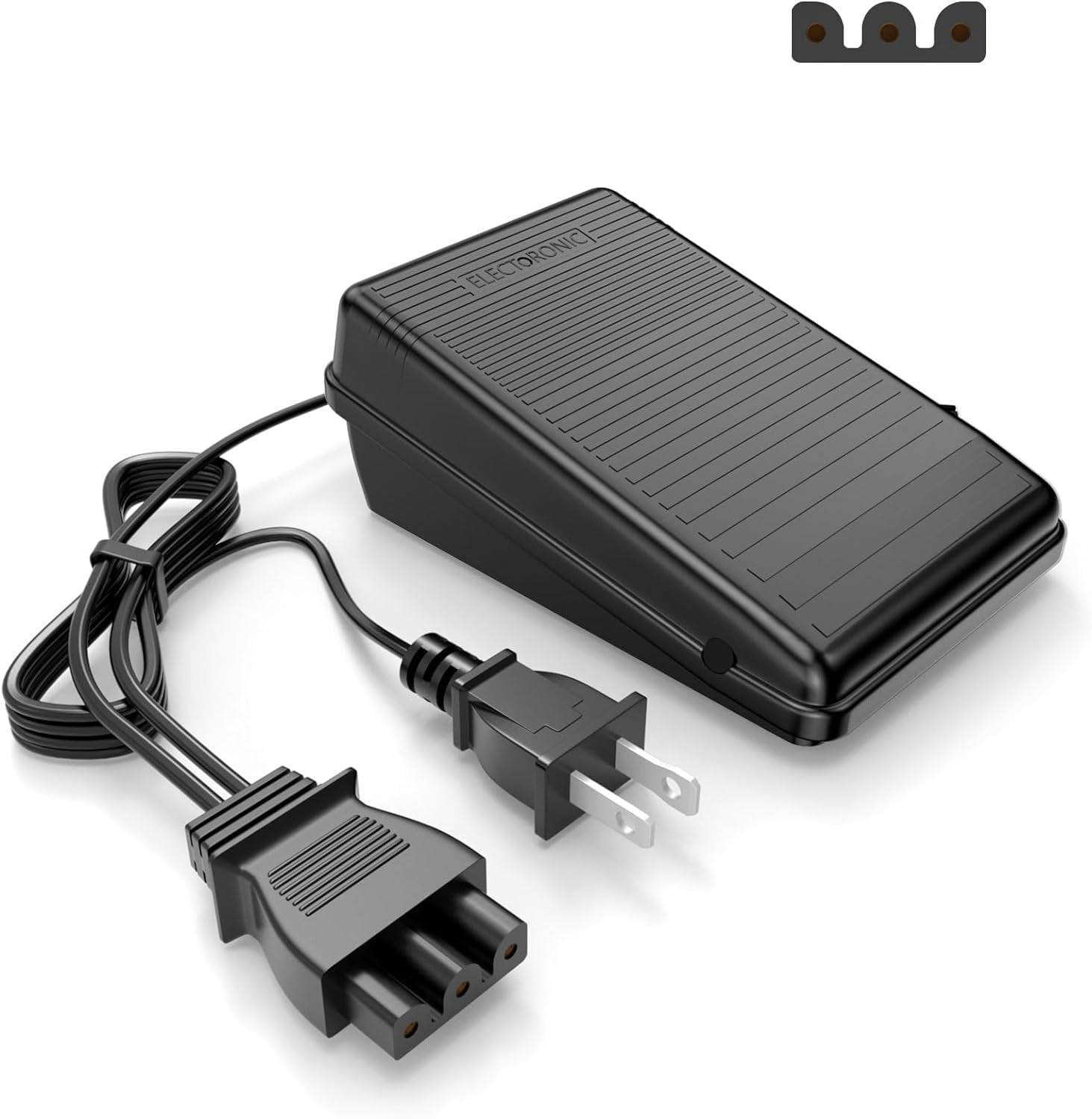 Foot Pedal Power Cord Replacement for Singer Sewing Machine, D Shape ...