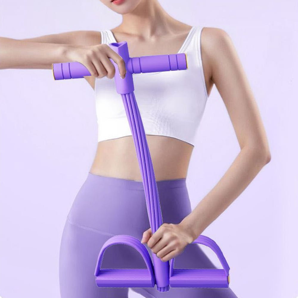 Foot Pedal Resistance Band Multifunction Leg Stretching Tension Rope Fitness Strap Expander ...